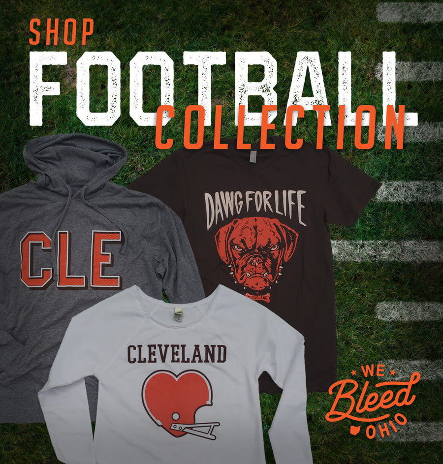 We Bleed Ohio is a Cleveland apparel brand