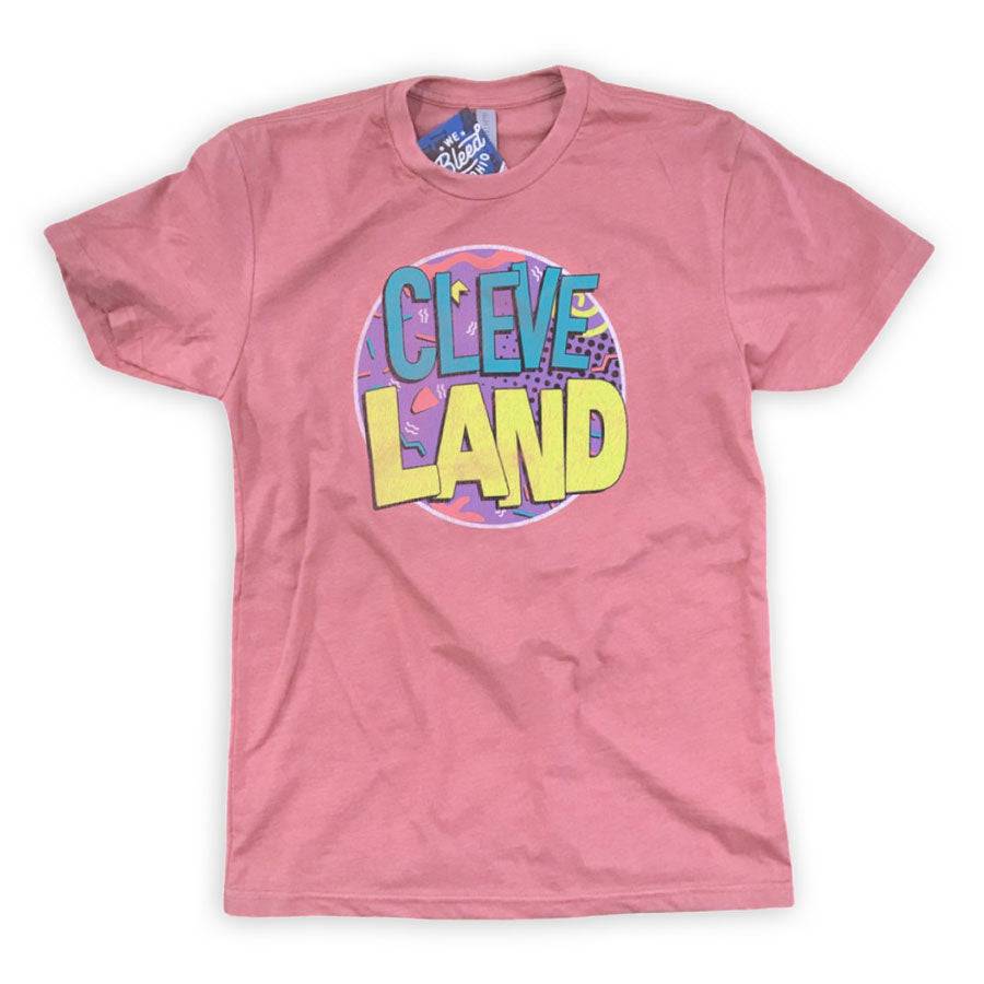 CLE by the Bell - Retro Cleveland T-shirt | WeBleedOhio